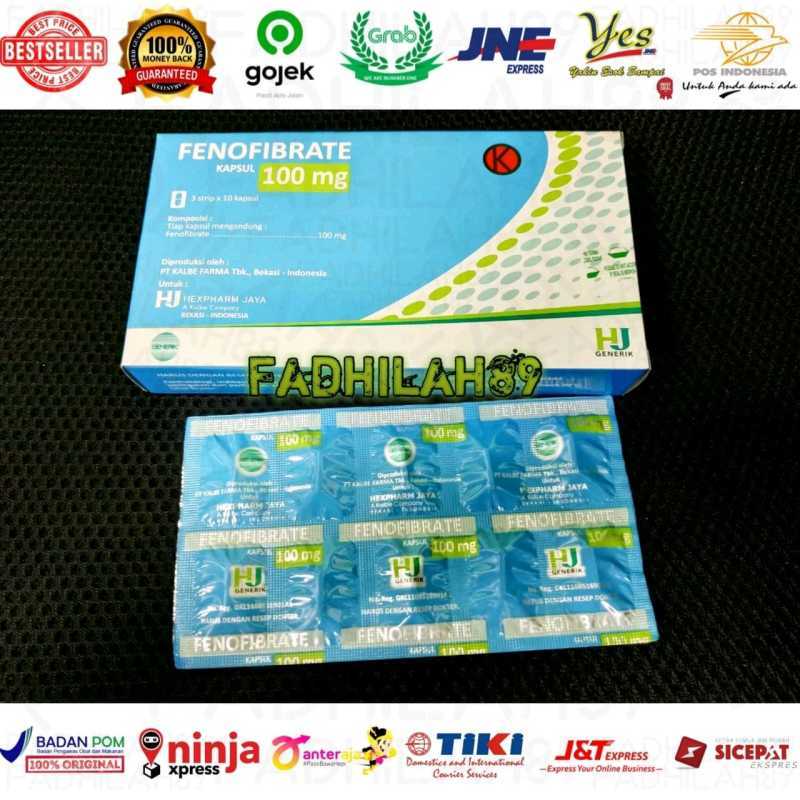 Jual Fenofibrate 100 Mg Box (30 Kapsul) - Obat Kolesterol Di Seller ...