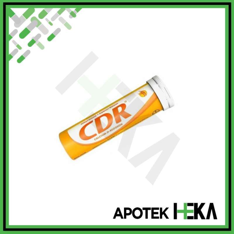 Jual CDR Calcium D Redoxon Effervescent Tablet - Rasa Jeruk Mandarin di ...