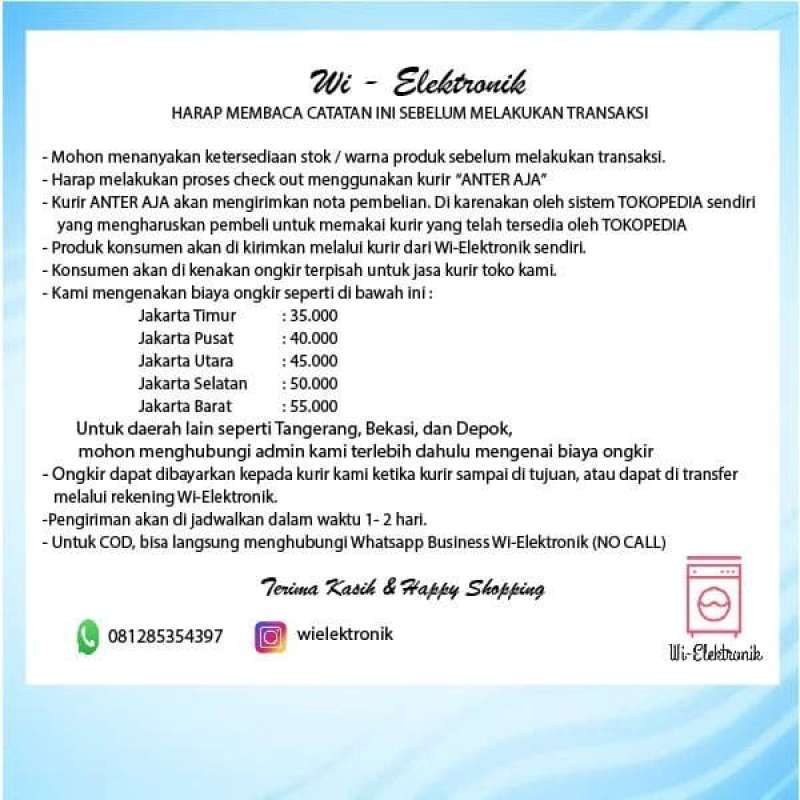 Jual Mesin Cuci Panasonic 2 Tabung NA-W86BBZ (85Kg) di Seller Kumikaze ...