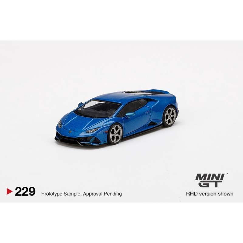Jual Mini GT 229 Lamborghini Huracan EVO Blu Eleos di Seller ...