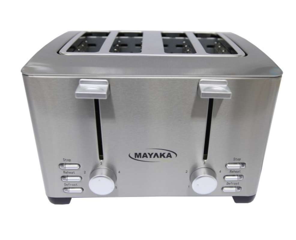 Promo MAYAKA PREMIUM TOASTER TR-3012 TF PEMANGGANG ROTI 4SLOT 4SLICE ...