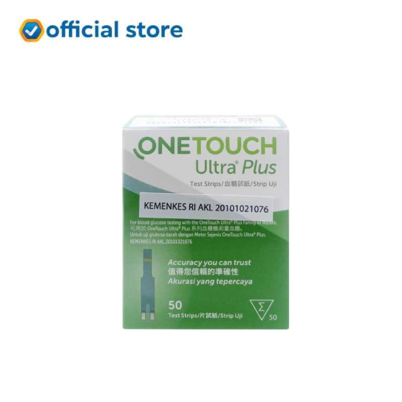 Jual Onetouch Ultra Plus Strip 50S di Seller OneTouch - Grogol, Kota ...