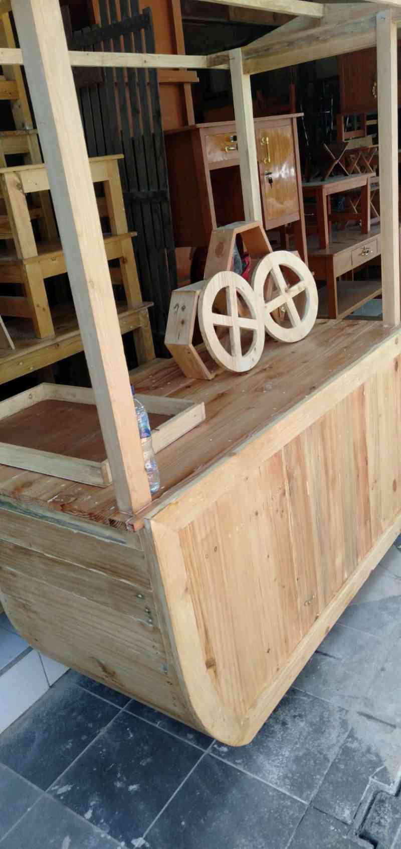 Jual Rombong Kayu Jati Belanda, dengan Packing Kayu aman, utk ...