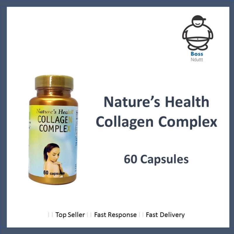 Jual Nature's Health Collagen Complex Isi 60 Kapsul Natures Nature ...