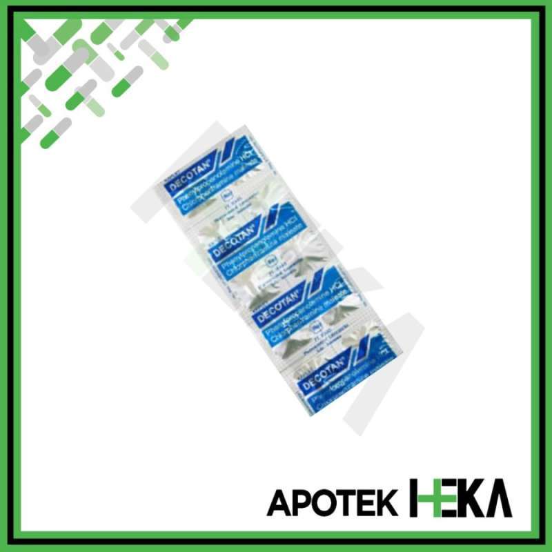 Jual Decotan Kaplet Strip Isi 10 Tablet - Obat Flu Dan Pilek Di Seller ...