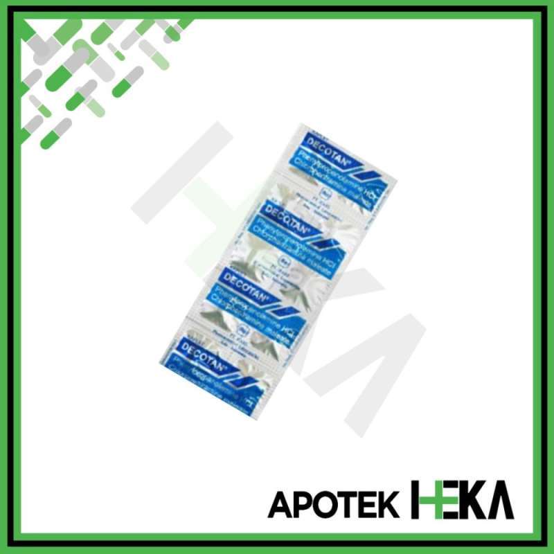 Jual Decotan Kaplet Strip Isi 10 Tablet - Obat Flu Dan Pilek Di Seller ...
