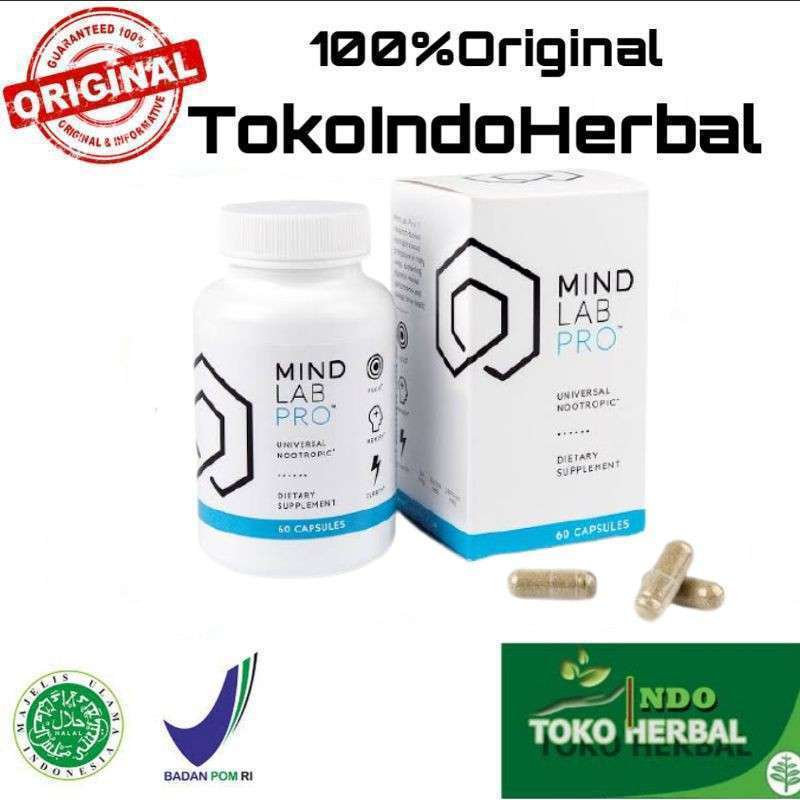 Promo ORIGINAL DIJAMIN ASLI I Mind Lab Pro - MINDLAB pro Suplemen Otak Universal Nootropic ...