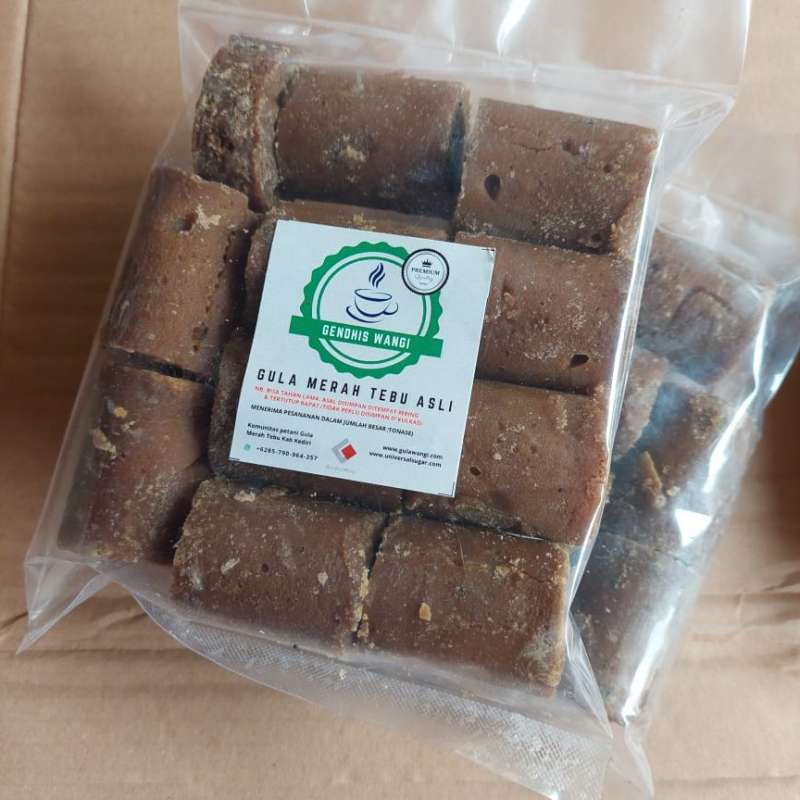 Jual GULA MERAH TEBU CETAK (NIRA TEBU) KHAS KEDIRI 500 G di Seller ...