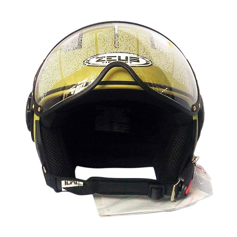 Jual Zeus Retro Zs-218 Helm Half Face - Matt Green Olive Xl Olive Green ...