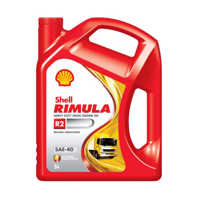 Jual Shell Rimula R2 40 Oli Mesin Diesel [5 Liter] Di Seller Makmur ...