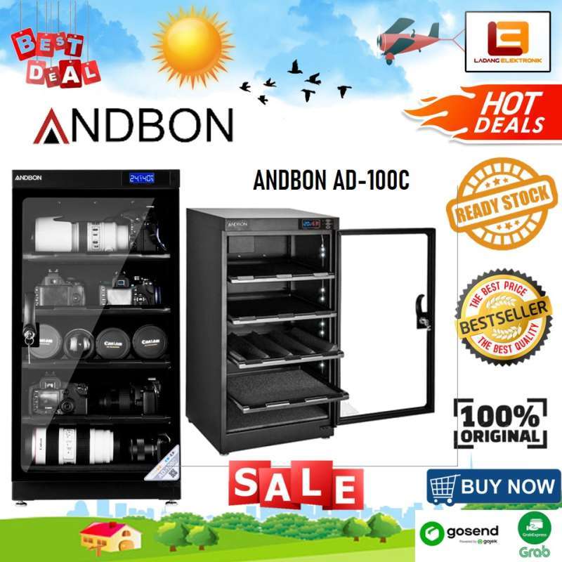 Jual Dry Box Dry Cabinet Andbon Ad-100c Digital Drybox Drycabinet 100 ...