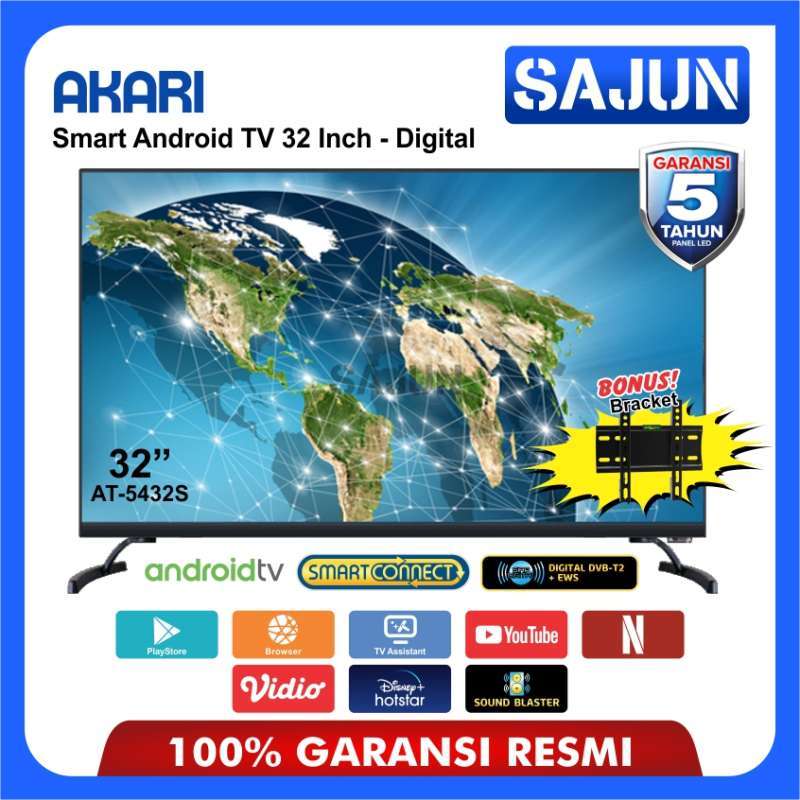 Jual Tv Akari Smart Connect 32 Inch Original, Murah & Diskon April 2024 ... Jual Tv Akari Smart Connect 32 Inch Original, Murah & Diskon April 2024 ...