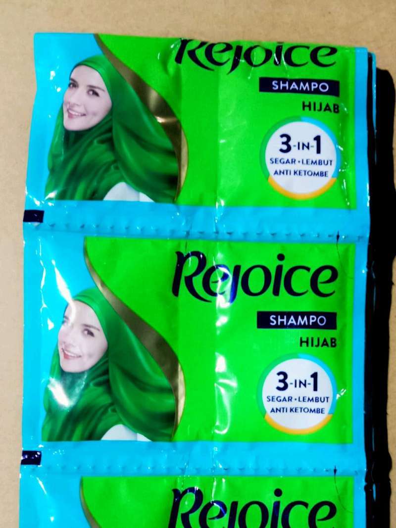Jual Rejoice Hijab 3in1 Shampo [10renceng x 12sachet x 10ml] di Seller ...