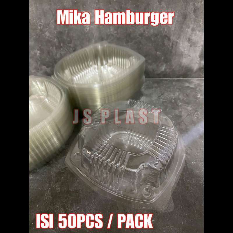 Promo (ISI 50PCS) Mika Burger / Mika Hamburger - Mika Roti - Tempat ...