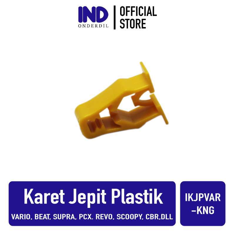 Jual Klip-Clip-Rivet Jepit-Kancing Plastik Body-Visor Kuning Tiger New ...