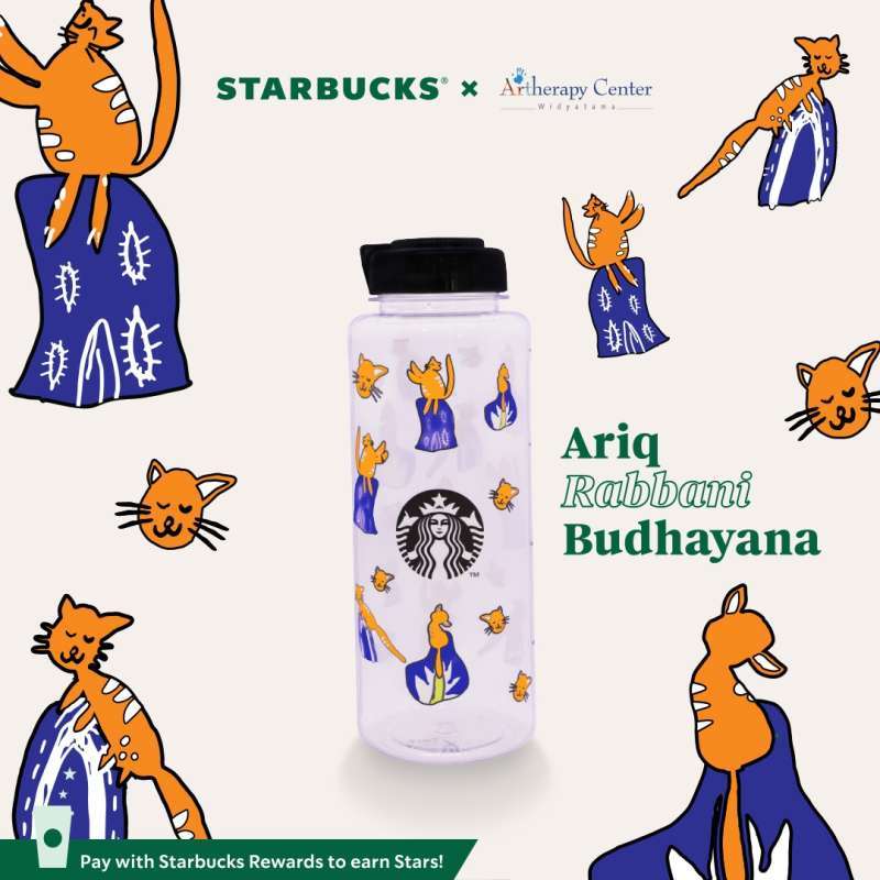 Jual Tumbler Starbucks 1 Liter Botol Minum Anak Karakter Original ...