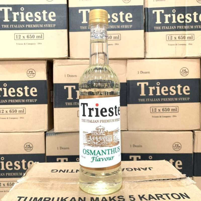 Jual Trieste Sirup Rasa Osmanthus 650ml - 03 Di Seller Sahabat Horeca ...