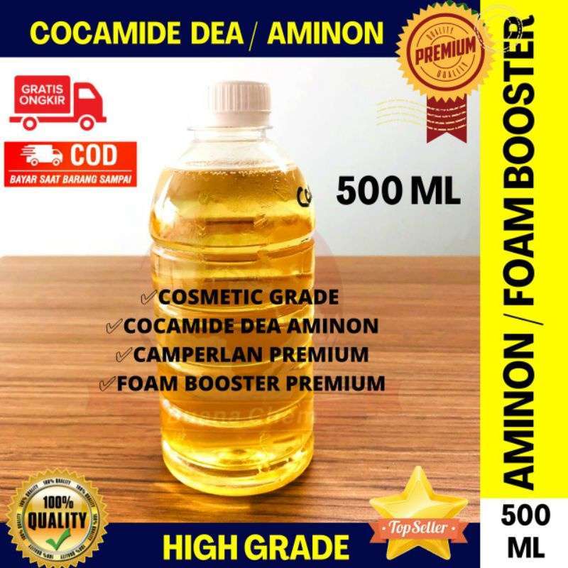Jual Cocamide DEA 500 ml / Aminon / Camperlan / Foam Booster Premium di ...