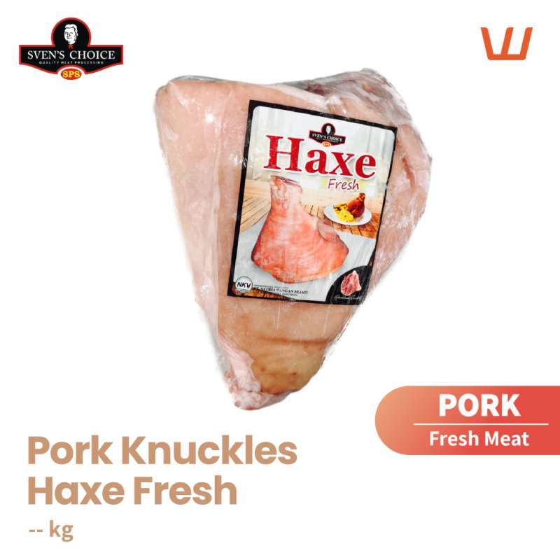 Jual Pork Knuckle Haxe Fresh for Schweinshaxe Sven's Choice, Ukuran ...