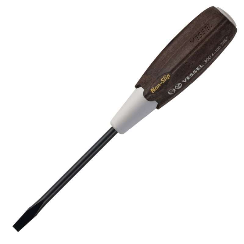 Promo Wood-Compo Screwdriver Obeng Vessel No.300 Slotted -6 x 100 ...