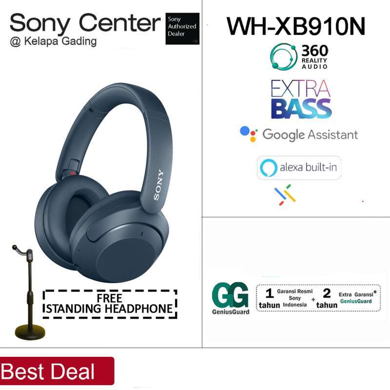 Jual Sony Center Jakarta - Sony WH-XB910N / WHXB910 / WH XB910N EXTRA ...