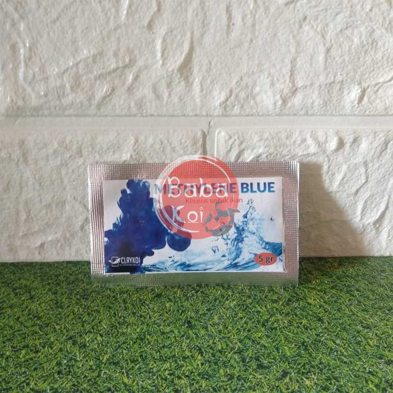 Jual Obat Jamur Ikan Hias Koi Methylene Blue Sachet | Obat Biru Jamur ...