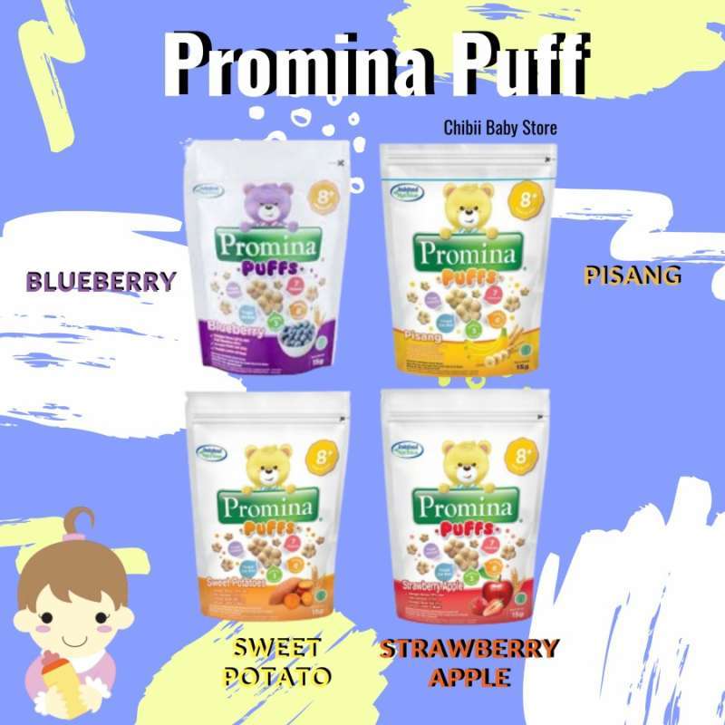 Promo Promina Puff 8 bulan rasa Sweet Potato Cemilan Baby Bergizi Snack ...