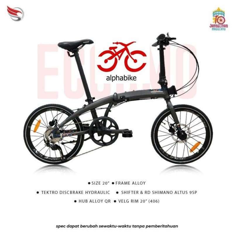 Jual Sepeda Lipat Element Ecosmo Jamselinas 20 Inch E Cosmo 9 Speed Di ...