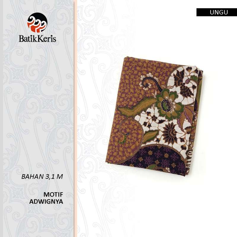 Jual Batik Keris Bahan Kemeja Potongan Polyester Adwignya 053B7PYEX07 ...