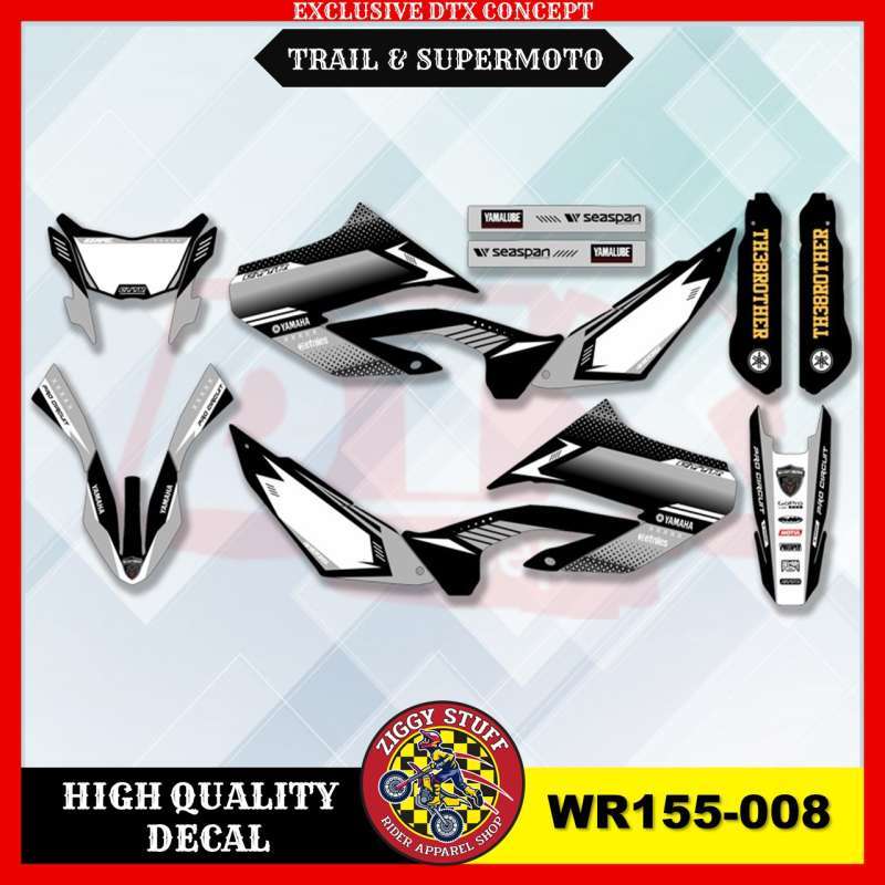 Jual Decal wr155 full body decal wr155 stiker motor wr155 stiker motor ...