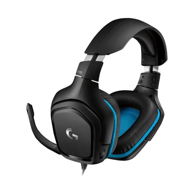 Promo Logitech G431 - Logitech 7.1 Surround Sound Gaming Headset ...
