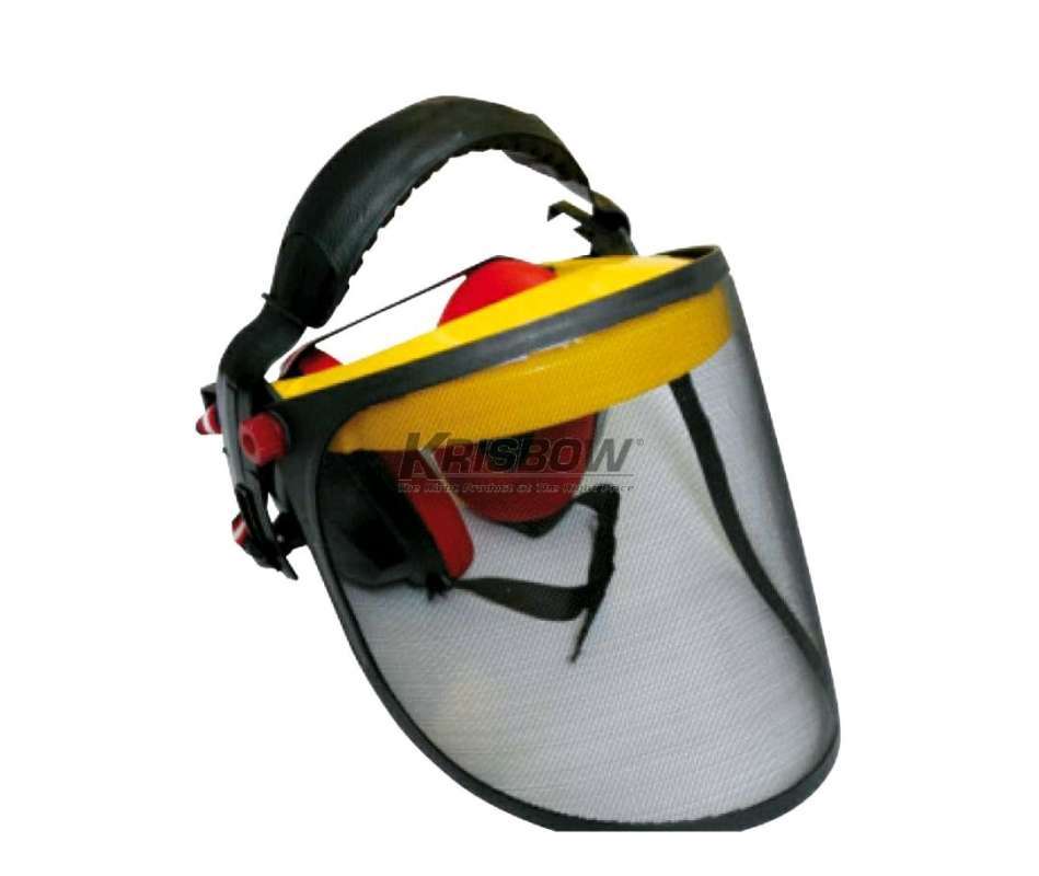 Jual KRISBOW Safety Penutup wajah dan telinga / FACE SHIELD MESH WITH ...