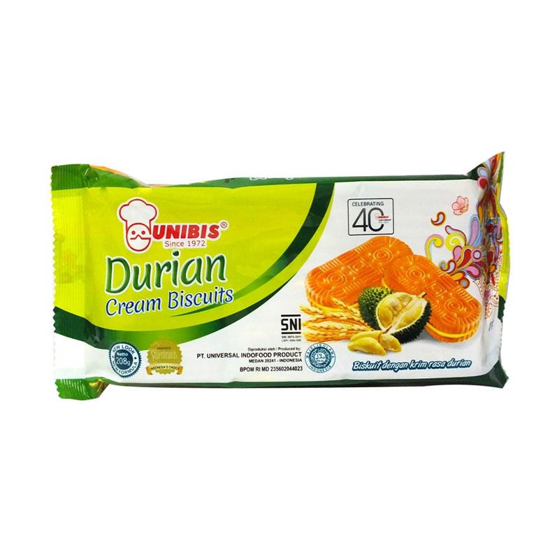 Jual UNIBIS Durian Cream Biskuit [250 g] Halal di Seller Swalayan Maju ...