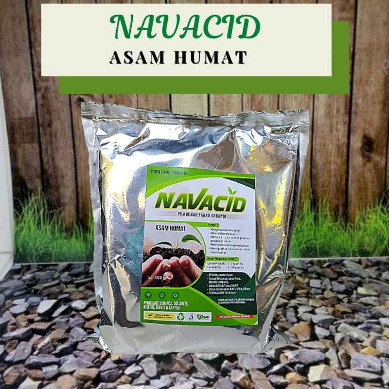 Jual Pupuk Penyubur Tanah Terbaik, Asam Humat NAVACID 1 Kg di Seller Kebun Organik - Lundong ...
