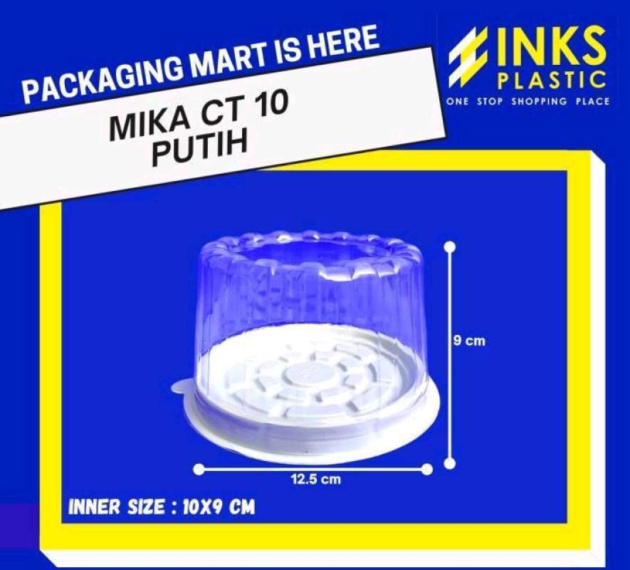 Jual MIKA CT 10 PUTIH (10PCS) di Seller inksplasticpackaging - Kota ...