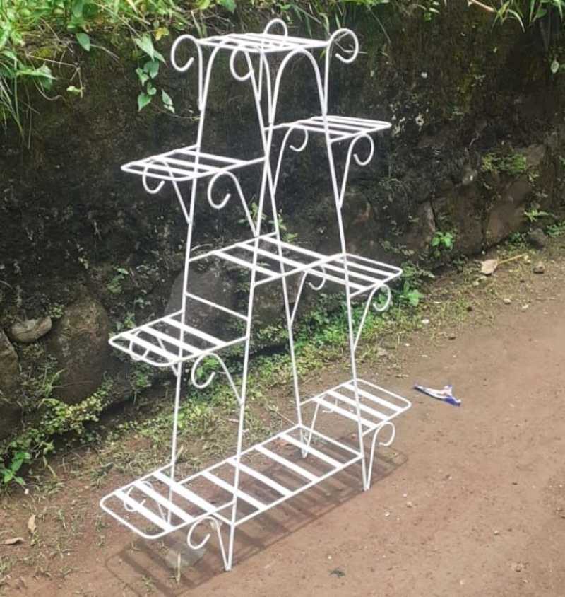 Jual STANDING RAK POT BUNGA BESI 9 SUSUN CANTIK/STANDING VIRAL/STANDING ...