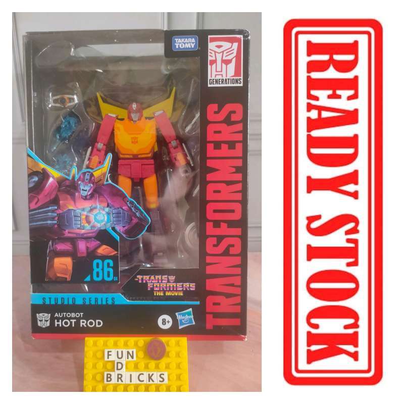 Jual Transformers Studio Series 86 Autobot Hot Rod Action Figure di ...