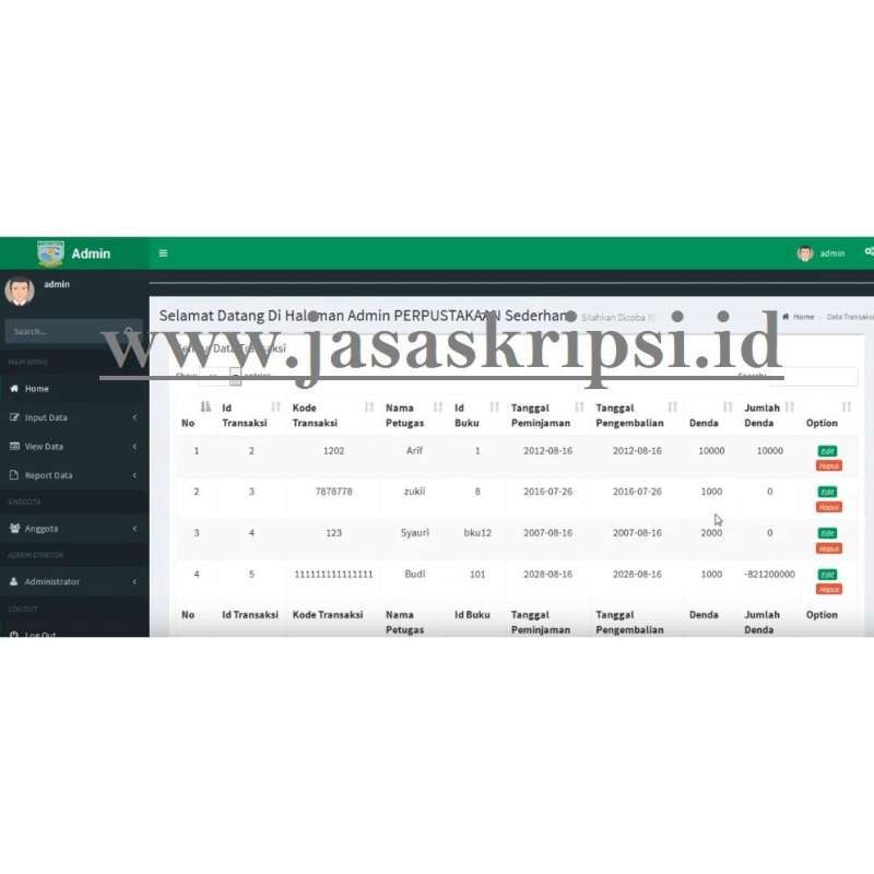 Jual Source Code Aplikasi Perpustakaan Dengan Codeigniter Di Seller P ... Jual Source Code Aplikasi Perpustakaan Dengan Codeigniter Di Seller P ...