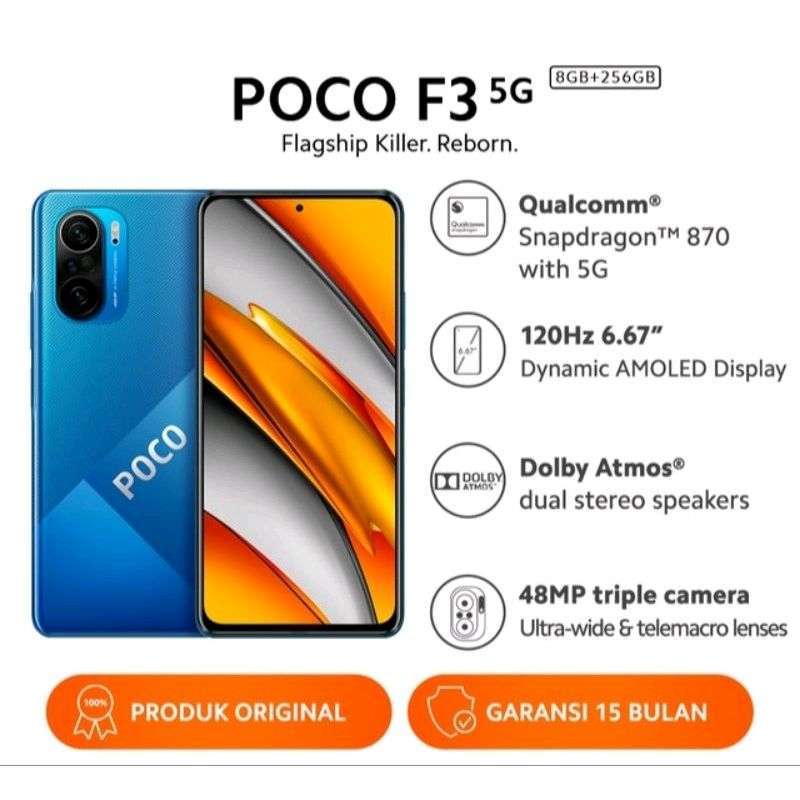 Jual Poco F3 5g Ram 8gb/256gb - Biru Di Seller Raja Cellular - Pancoran ...