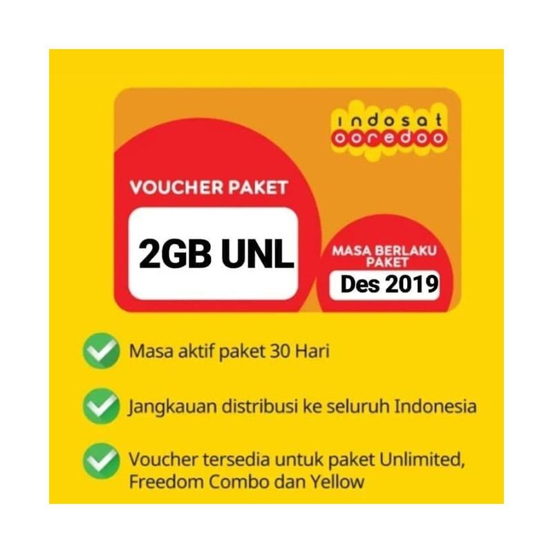 Jual Indosat Voucher Paket Data [2GB/ Unlimited Apps] di Seller Jakarta ...