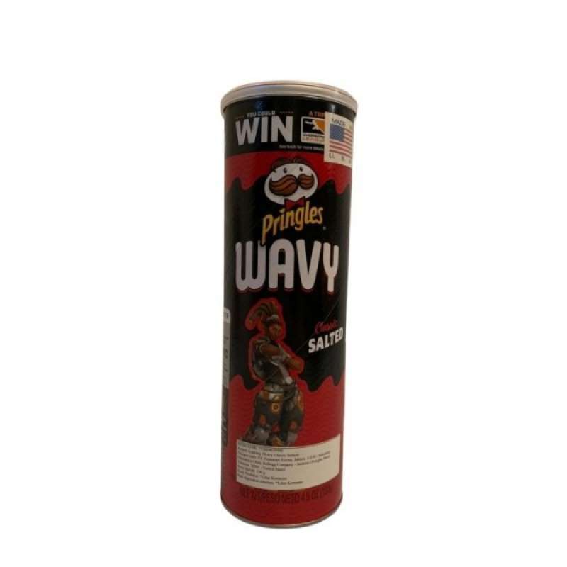 Jual Pringles chips wavy salty original 4,5oz di Seller Farmers Market ...
