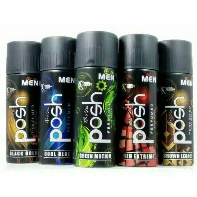 Promo Posh Men Perfumed Spray 150ml Varian Cool Blue Diskon 17% di ...