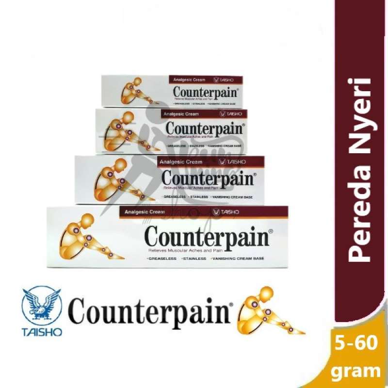 Jual Counterpain Krim 5 gr, 15 gr, 30 gr, 60 gr - krim pereda nyeri ... Jual Counterpain Krim 5 gr, 15 gr, 30 gr, 60 gr - krim pereda nyeri ...
