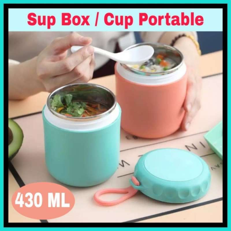 Jual SALE Termos Soup / Bubur Box Portable Stainless Tahan Panas - Soup ...