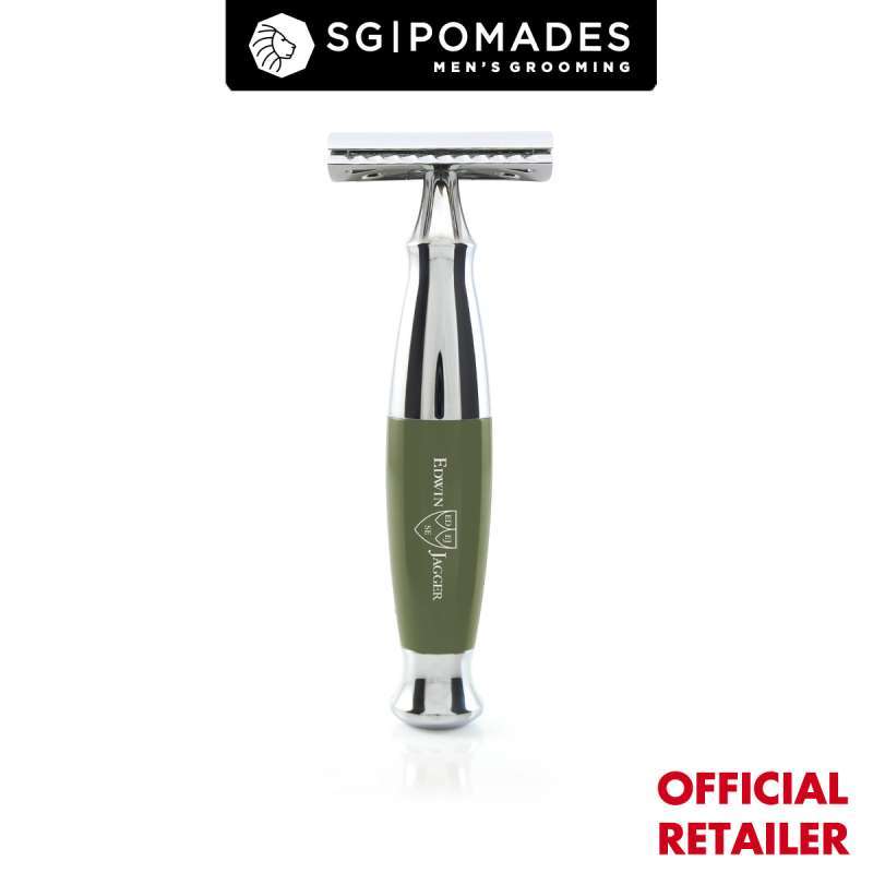 Promo Edwin Jagger - Diffusion 36 Range - Green & Chrome Double Edge ...