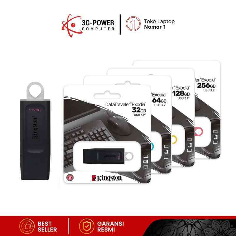 Jual Kingston DataTraveler Exodia 32GB USB 3.2 (DTX/32G) - Flashdisk di Seller KLA Computer ...