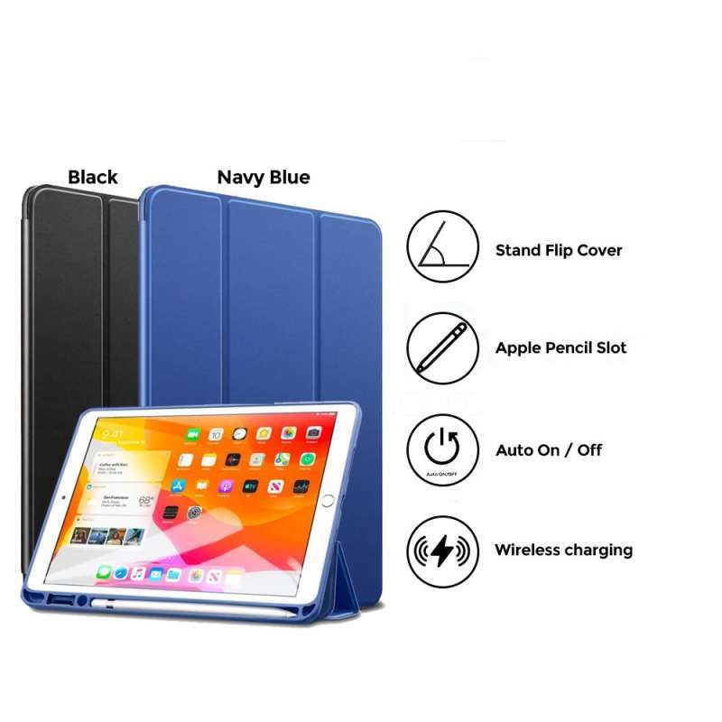 Promo Case iPad 10.2 (2021/2020/2019) ESR Rebound Pencil Slim Flip ...