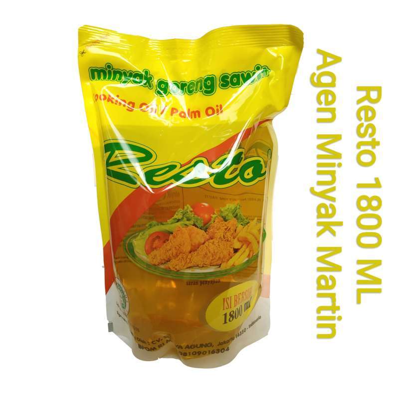 Promo Minyak Goreng Resto 1800 ML x 6 PCS Diskon 47% di Seller Agen ...