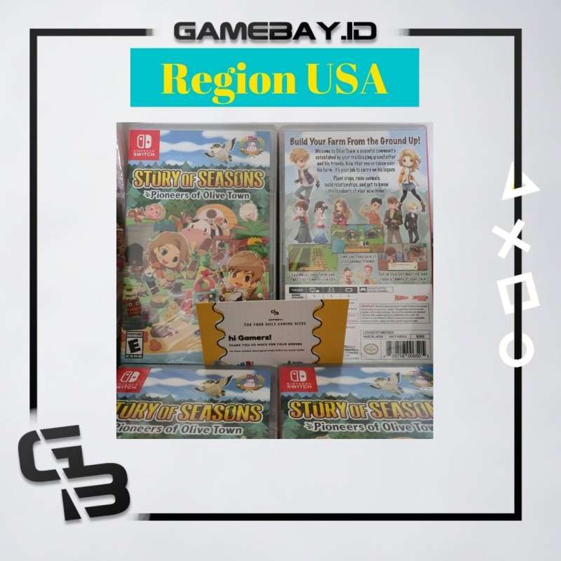 Jual Nintendo Switch Story Of Seasons Pioneer Of Olive Town di Seller ...