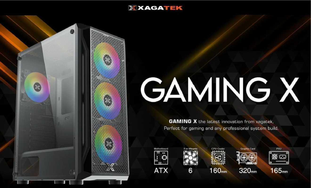 Jual Casing Xagatek Gaming X Black Di Seller Vurrion Indonesia - Pt ...